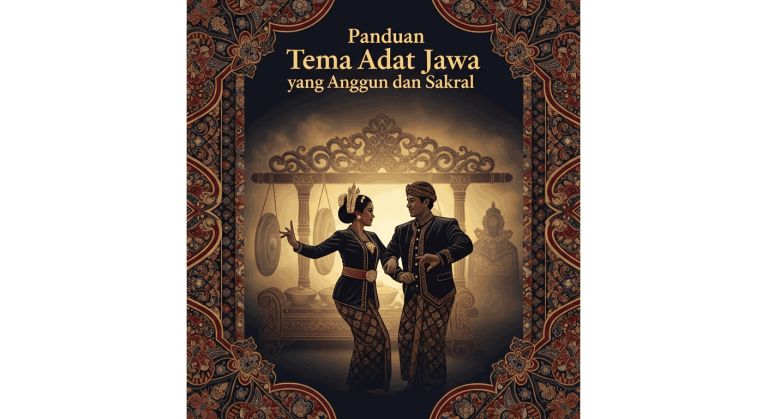 Panduan Tema Adat Jawa yang Anggun dan Sakral - Wedding Planner Sukabumi