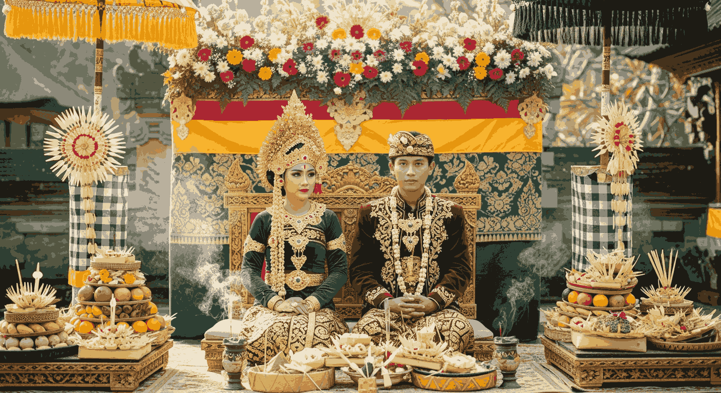 Panduan Tema Adat Bali Penuh Warna dan Makna - Wedding Planner Sukabumi
